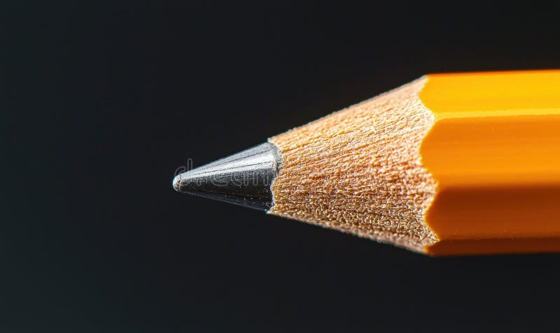 Sharpened Pencil Point stock illustration. Illustration of office ...