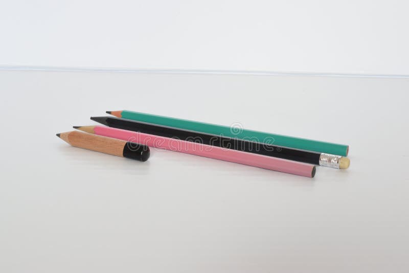 Sharpened Pencils of Different Lengths for Sketching and Drawing Stock ... Sharpened Pencils of Different Lengths for Sketching and Drawing Stock ...