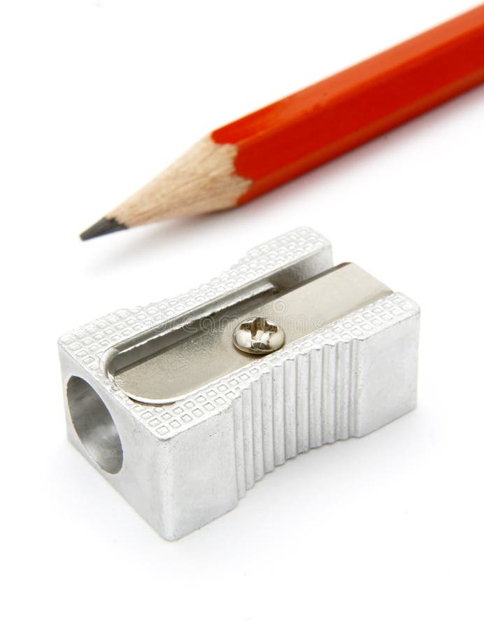 Pencil sharpener stock photo. Image of isolated, white - 10213230