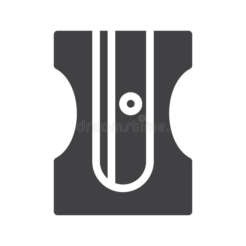 Sharpener icon vector stock vector. Illustration of sign - 99860772