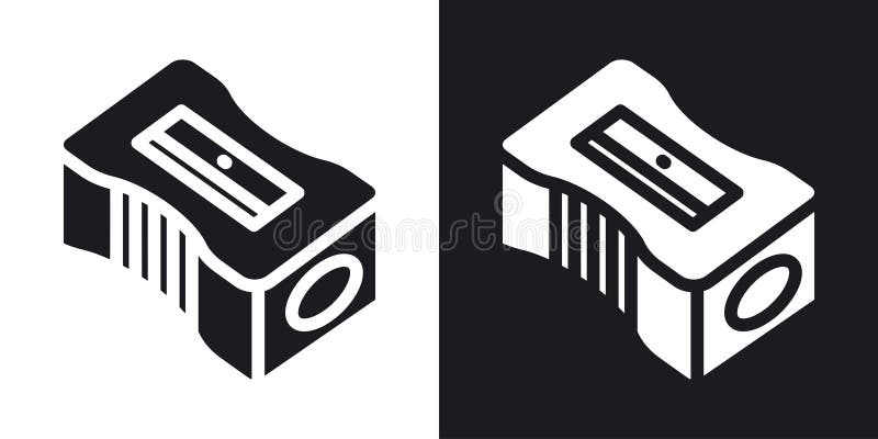 Sharpener icon vector stock vector. Illustration of icon - 348264563