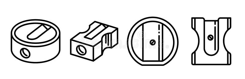 Outline Sharpener Stock Illustrations – 1,999 Outline Sharpener Stock ...