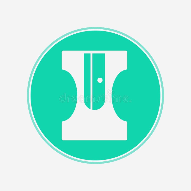 Sharpener Vector Icon Sign Symbol Stock Vector - Illustration of ...