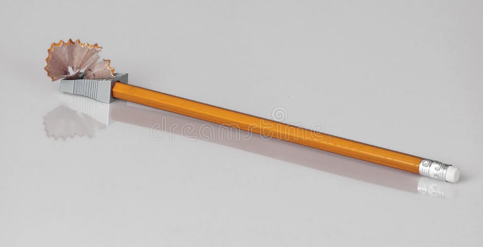 Sharpening pencils stock image. Image of sharpening, piece - 54138843