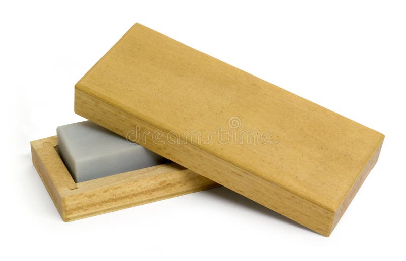 Sharpening stone stock image. Image of instrument, wood - 34712113