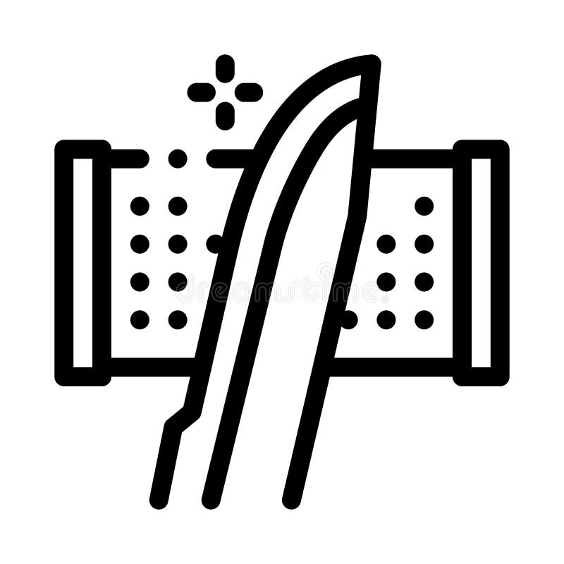 Sharpening Tool Icon Vector Outline Illustration Stock Vector ...