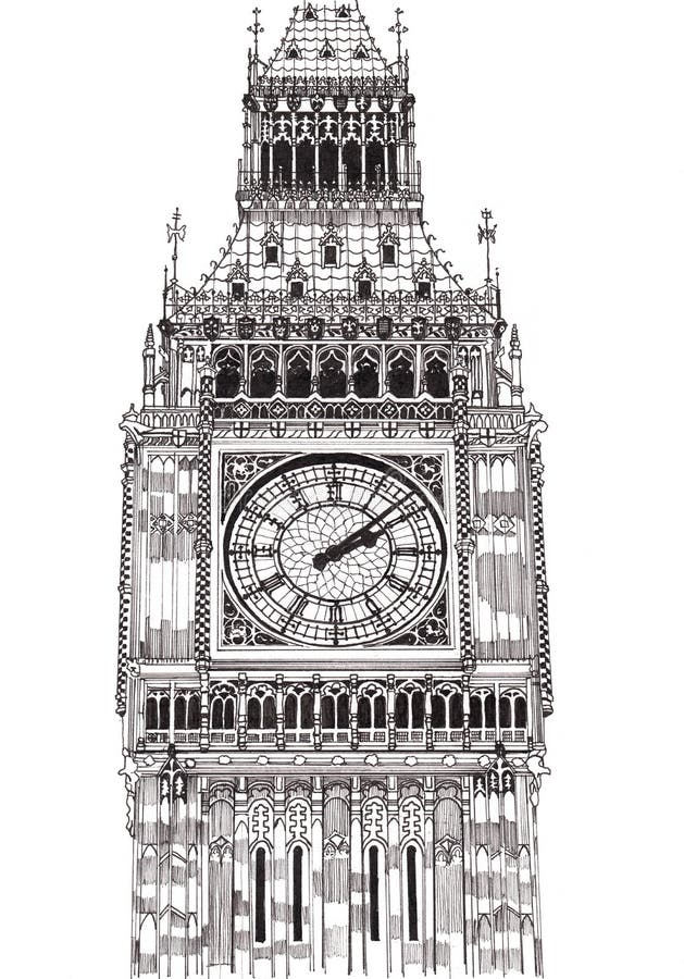 Big Ben Drawing
