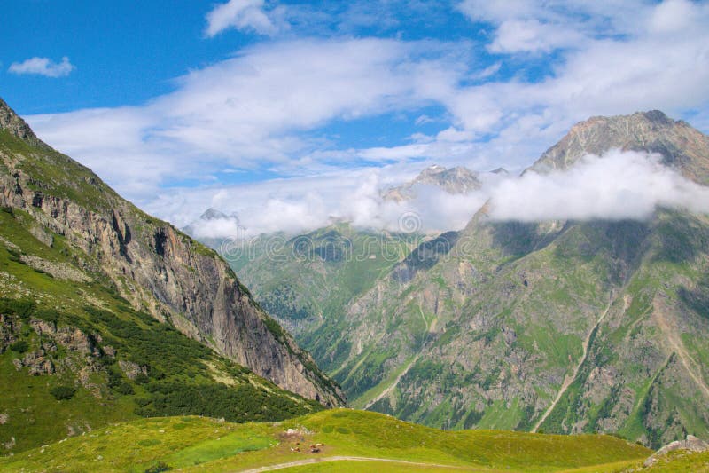 Sharpy Alps Mountains in Austria Stock Image - Image of fjord, alps ...