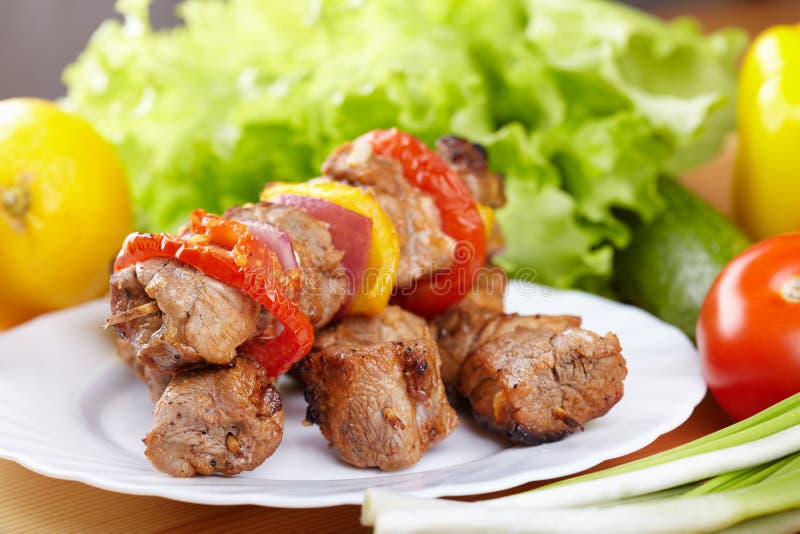 Shashlik stock image. Image of shashlik, kebab, souvlaki - 22591175