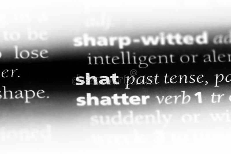 Shat stock image. Image of printed, info, concept, text - 126618665