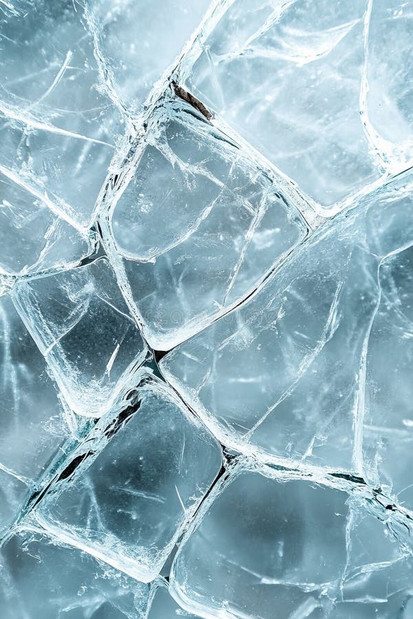 Shattered and Broken Security Glass, a Symbol of Vandalism, Crime Scene ...