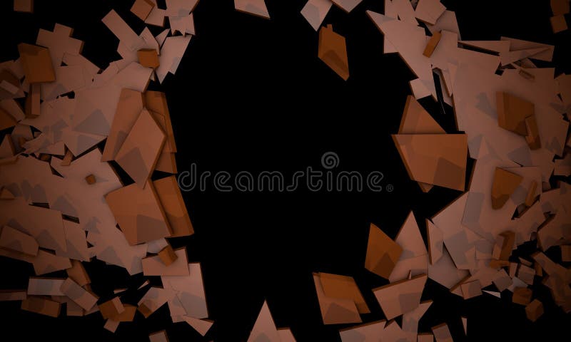 Brown Objects stock vector. Illustration of learning - 250699169
