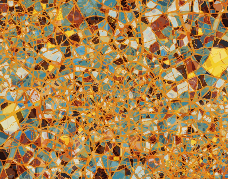 Shattered color stock vector. Illustration of worn, scratch - 18308458