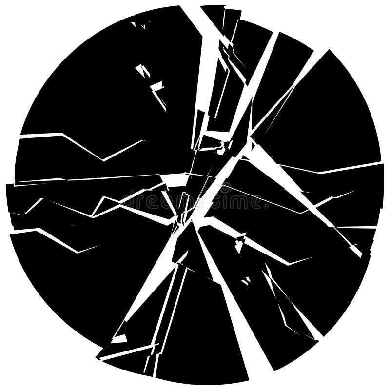 Shattered Circle Stock Illustrations – 760 Shattered Circle Stock ...