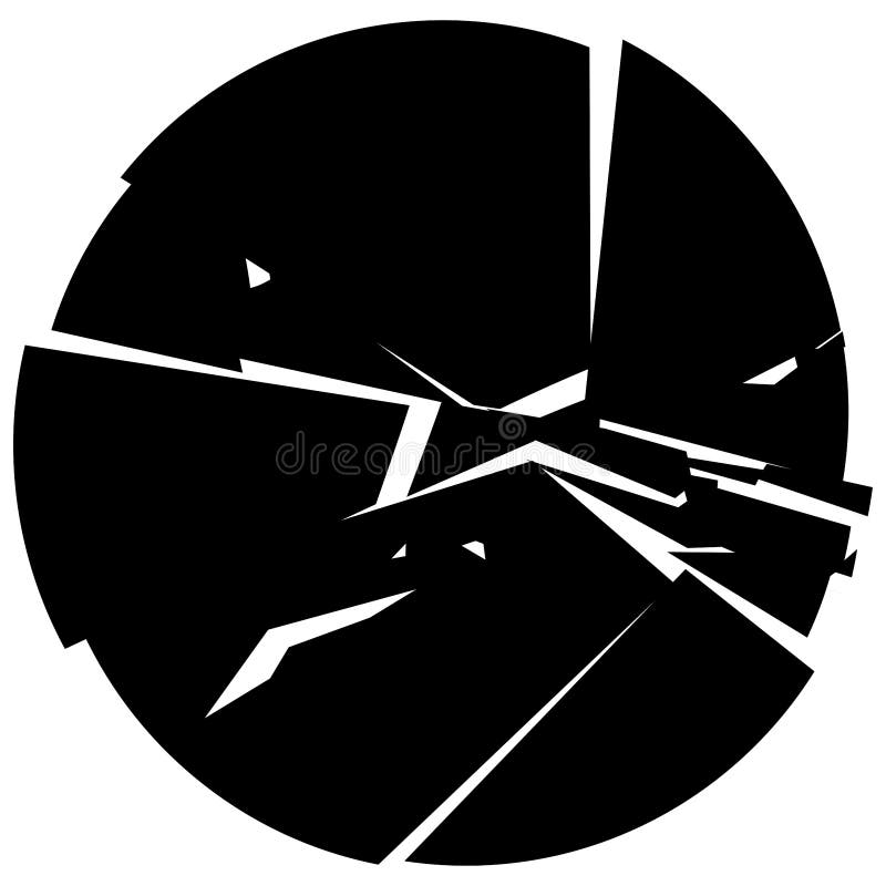 Shattered Circle Stock Illustrations – 760 Shattered Circle Stock ...