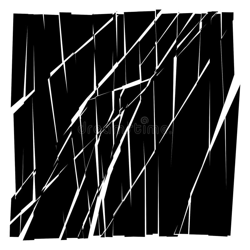 Shattered, Fractured, Broken Square. Burst, Explosion, and Rupture ...