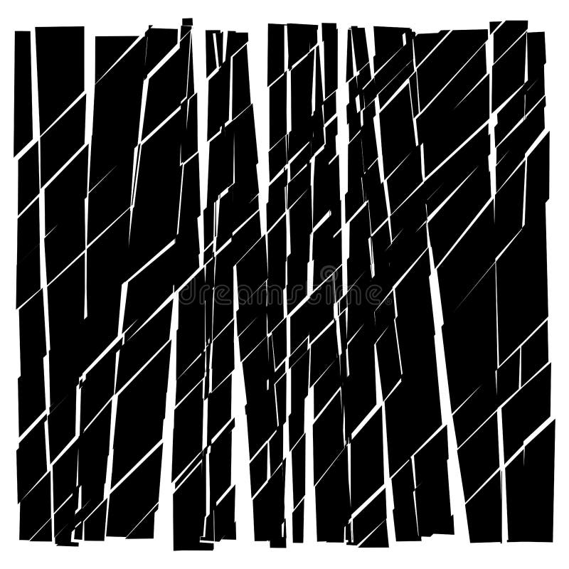 Shattered, Fractured, Broken Square. Burst, Explosion, and Rupture ...