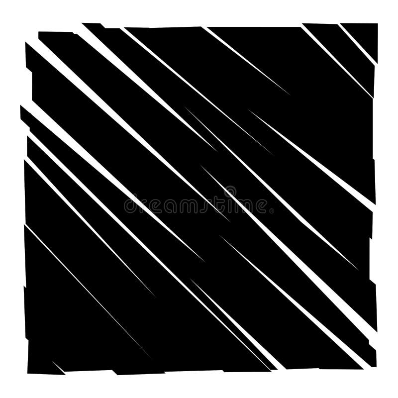 Shattered, Fractured, Broken Square. Burst, Explosion, and Rupture ...