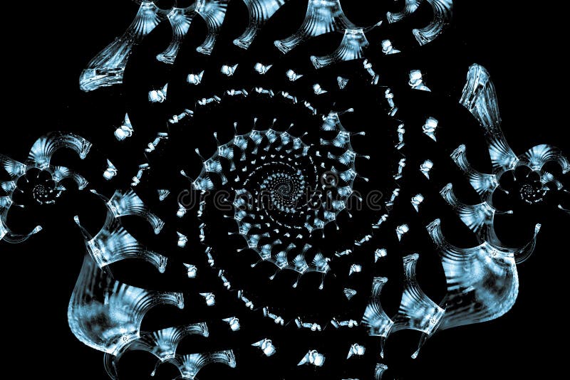 Shattered glass stock image. Image of spiral, motion - 38217329