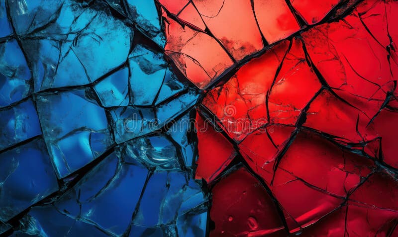 Fractured Light Shattered Glass Create Dynamic Abstract Background ...