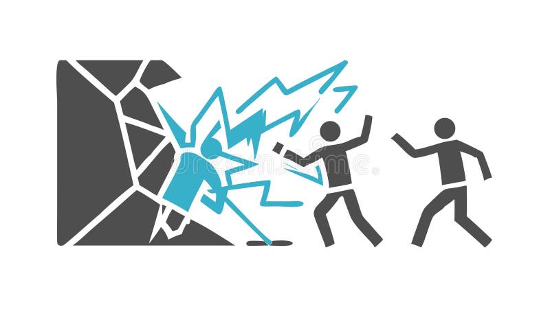 Broken Glass Concept Disruption Vector Design Generative Ai Stock ...