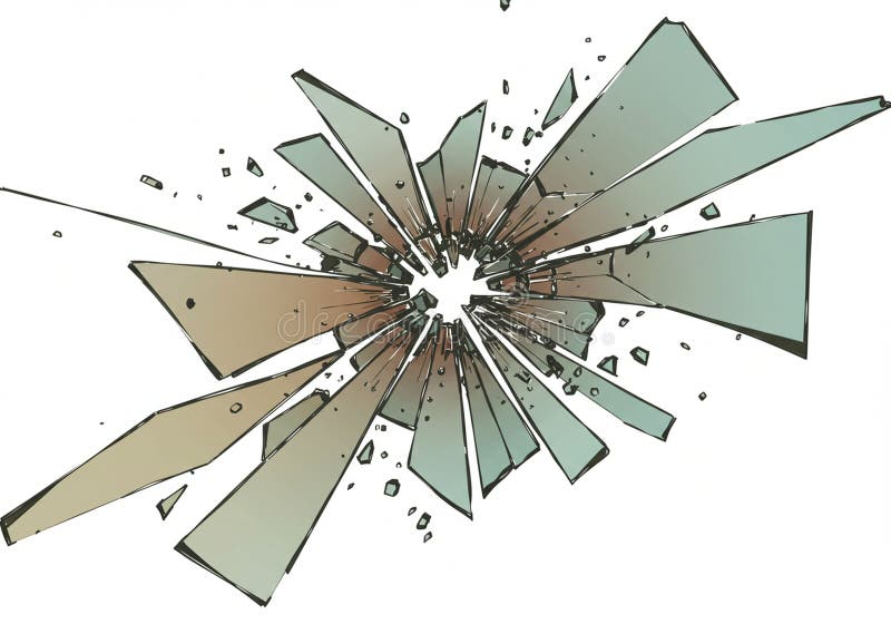 Angular Glass Shards Stock Illustrations – 786 Angular Glass Shards ...