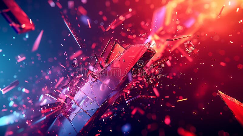 Object Explodes Stock Illustrations – 436 Object Explodes Stock ...