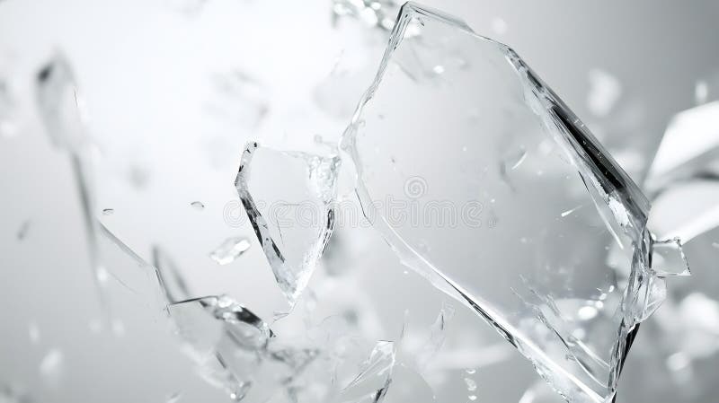 Shattered Glass Impact Background Stock Illustration - Illustration of ...