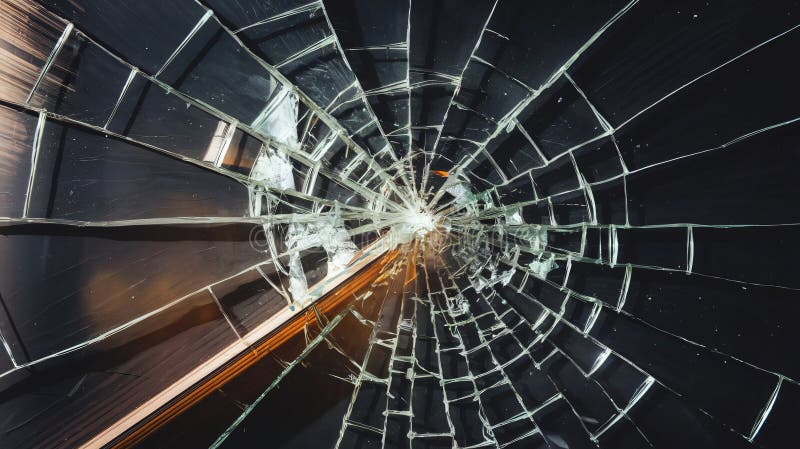 Shattered Glass Texture, Broken Window Pane High Quality Image Stock ...