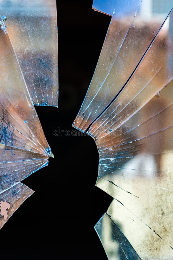Shattered window stock image. Image of shattered, silver - 10409397