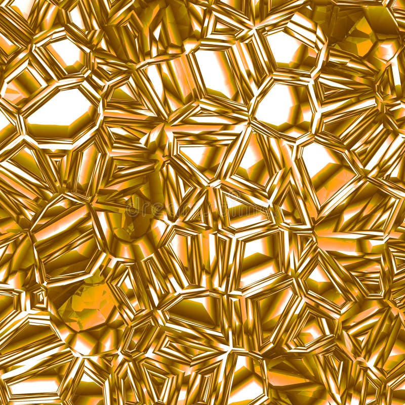 Shattered golden glass stock illustration. Illustration of wallpaper ...