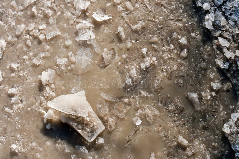 Shattered ice stock photo. Image of water, dirty, razvan - 23103192