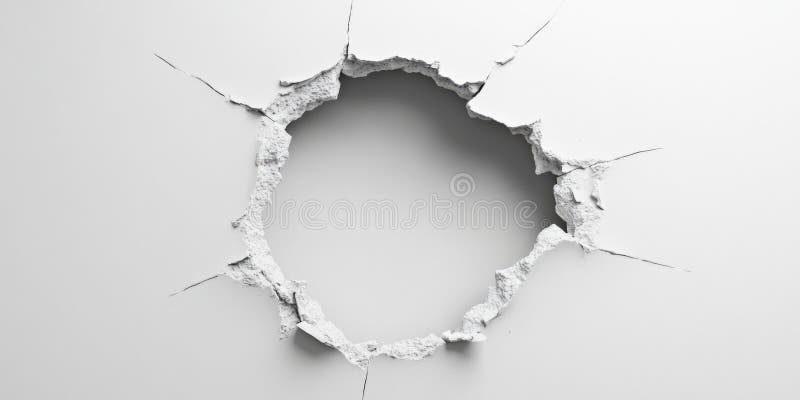 Shattered Illusion: a Symbol of Breakthrough and Change Stock ...