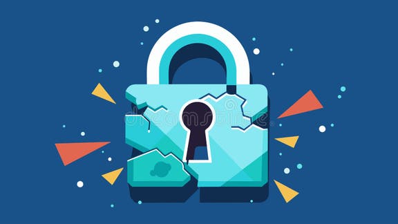 A Shattered Lock with Information Seeping Out Like Water through the ...