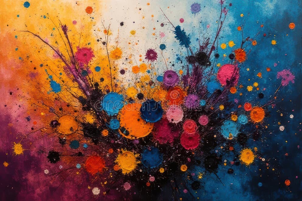 Broken Harmonies Unveiled stock illustration. Illustration of vibrant - 367302445