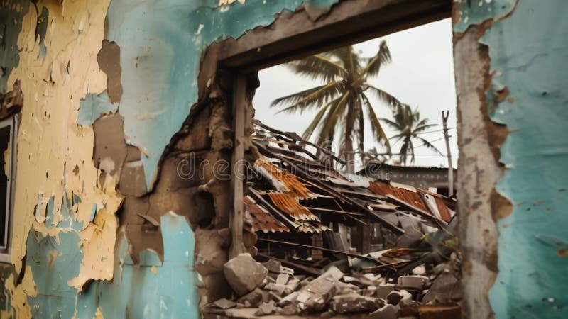 A Shattered Window and Crumbling Walls in a Oncethriving Community Now ...