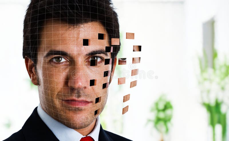 Shattering face stock photo. Image of bank, finance, banker - 21690268
