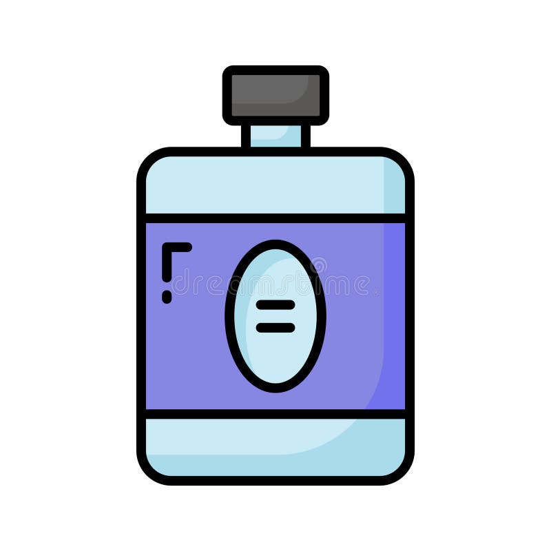 After Shave Lotion Vector, Lotion in Glass Bottle, Aftershave Tonic ...