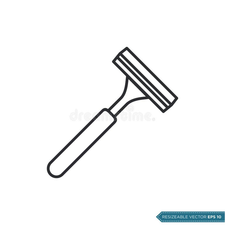 Simple Trendy Shaver Icon Vector Template Illustration Design Stock ...