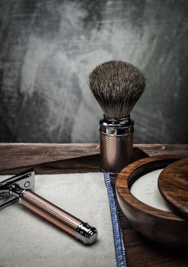 Shaving accessories stock image. Image of male, beard - 56590295