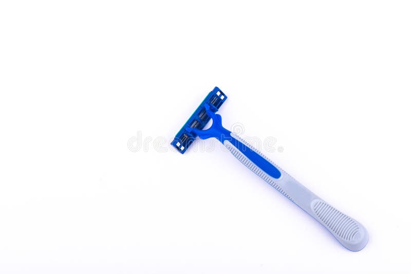Razor on White Background. Machine for Shaving Editorial Photo - Image ...