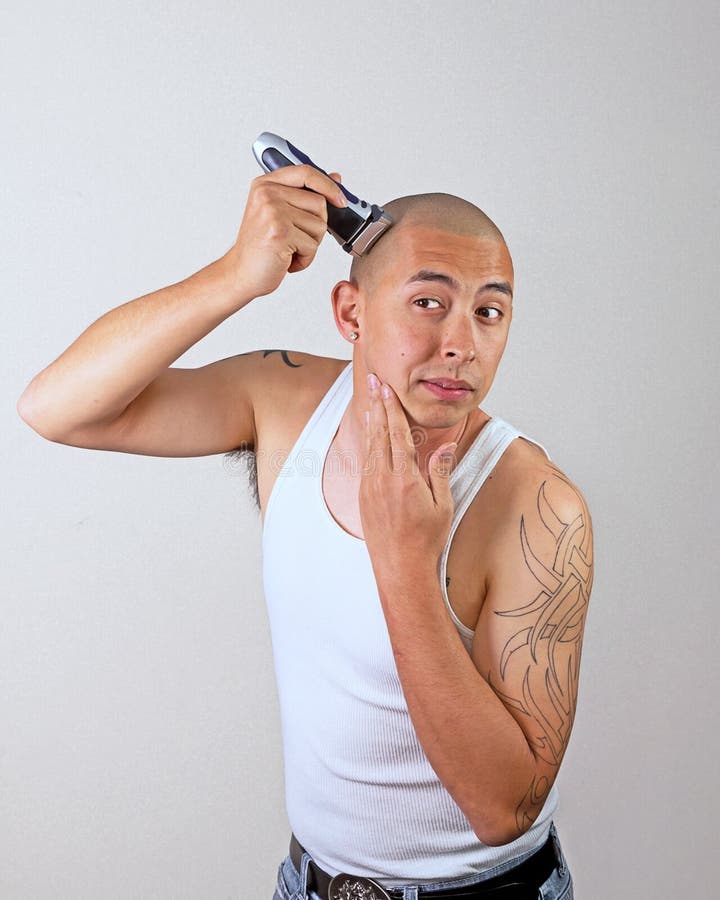 Shaving Head stock image. Image of shaver, people, head - 22766761