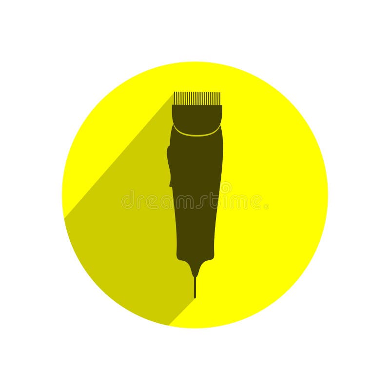 Shaving machine icon stock illustration. Illustration of barber - 115416305