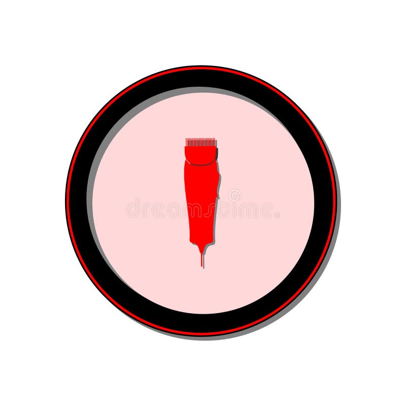 Shaving machine icon stock illustration. Illustration of beauty - 115485276