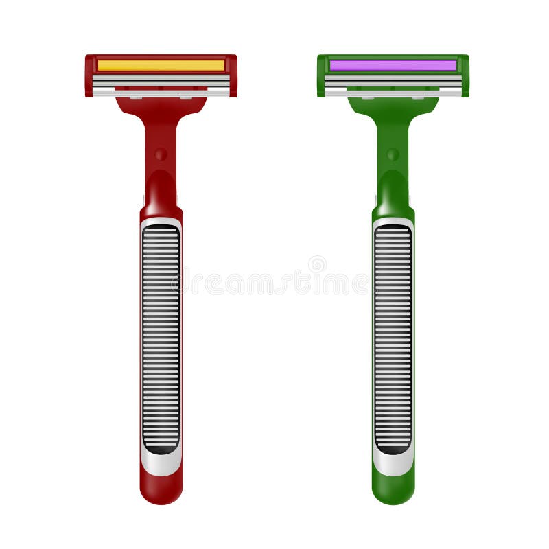Razor on white background. stock vector. Illustration of background ...