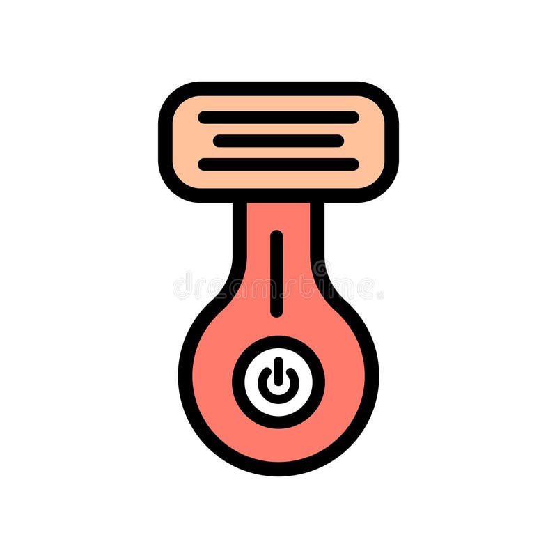 Shaving Razor Icon Isolated on White Background from Hygiene Routine ...