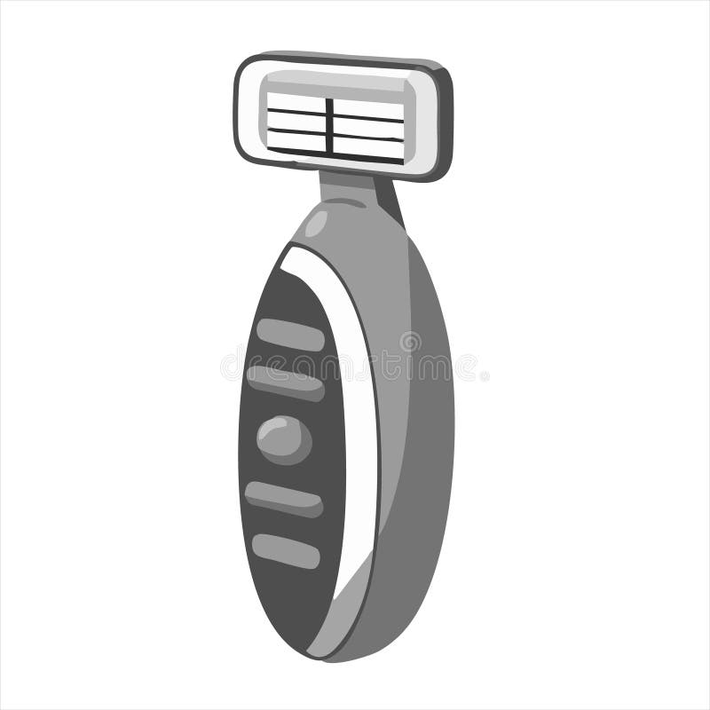 Shaving Razor Icon Isolated on White Background from Hygiene Routine ...