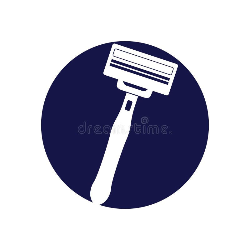 Shaving Razor Icon Logo Vector Stock Illustration - Illustration of ...