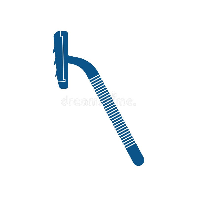 Shaving Razor Icon Logo Vector Stock Illustration - Illustration of ...