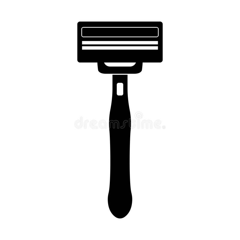 Shaving Razor Icon Logo Vector Stock Illustration - Illustration of ...